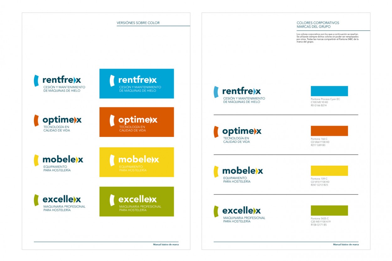 Marcas Grupo Exval | Tatay Estudio